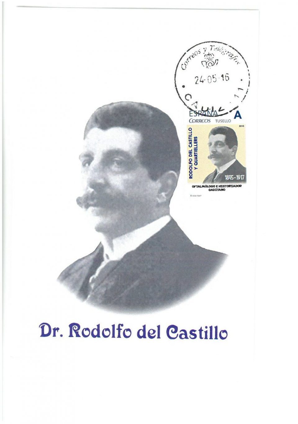 Medicina y Filatelia: Venancio González, Rodolfo del Castillo y ...