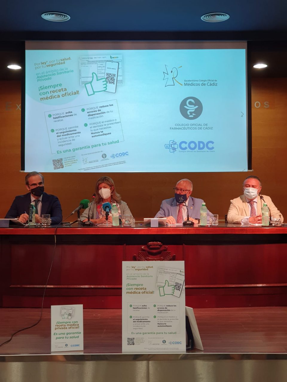 Rueda prensa Receta Privada - https://medicinagaditana.es